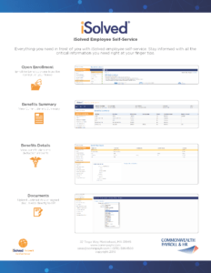 Employee Self Service with iSolved - Commonwealth Payroll & HR